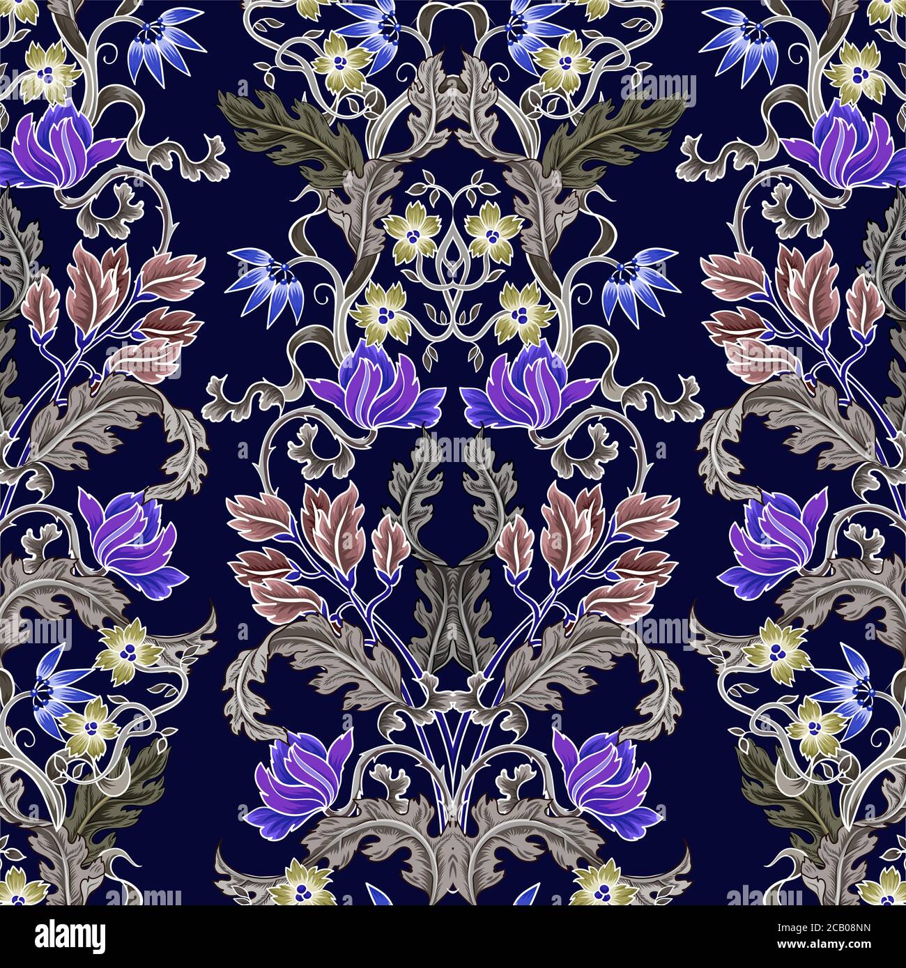 Art deco wallpaper Stock Vector Images - Alamy