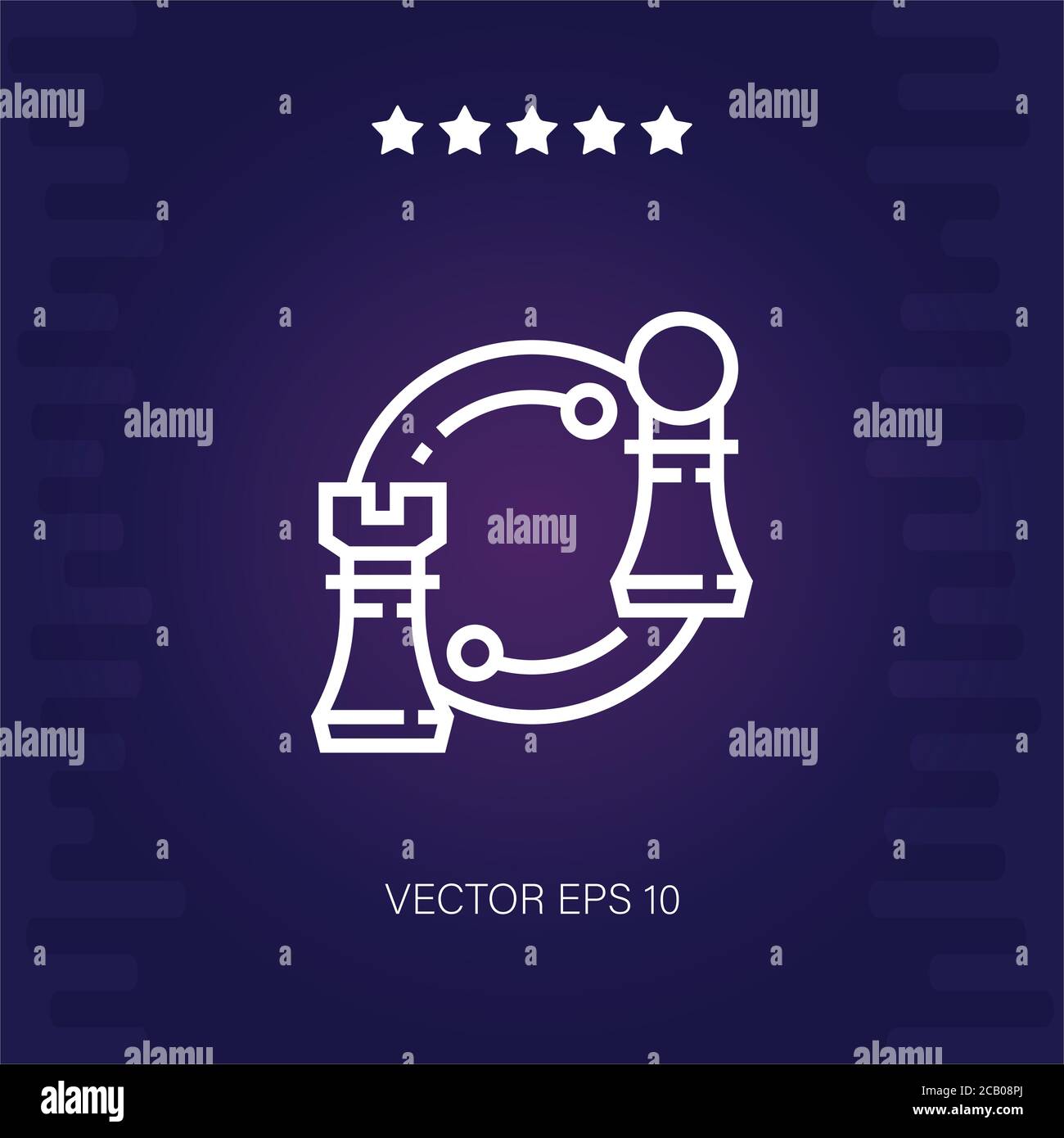 strategy vector icon modern illustration Stock Vector Image & Art - Alamy