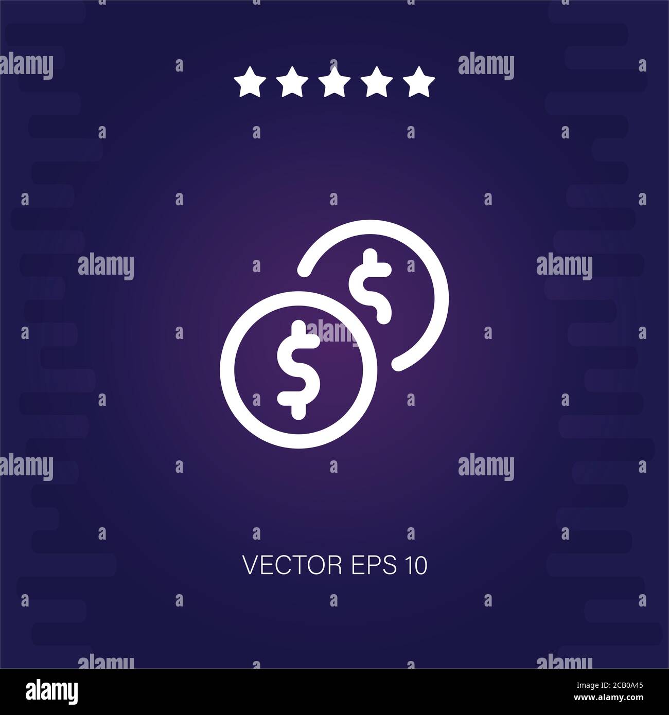 dollar vector icon modern illustration Stock Vector Image & Art - Alamy