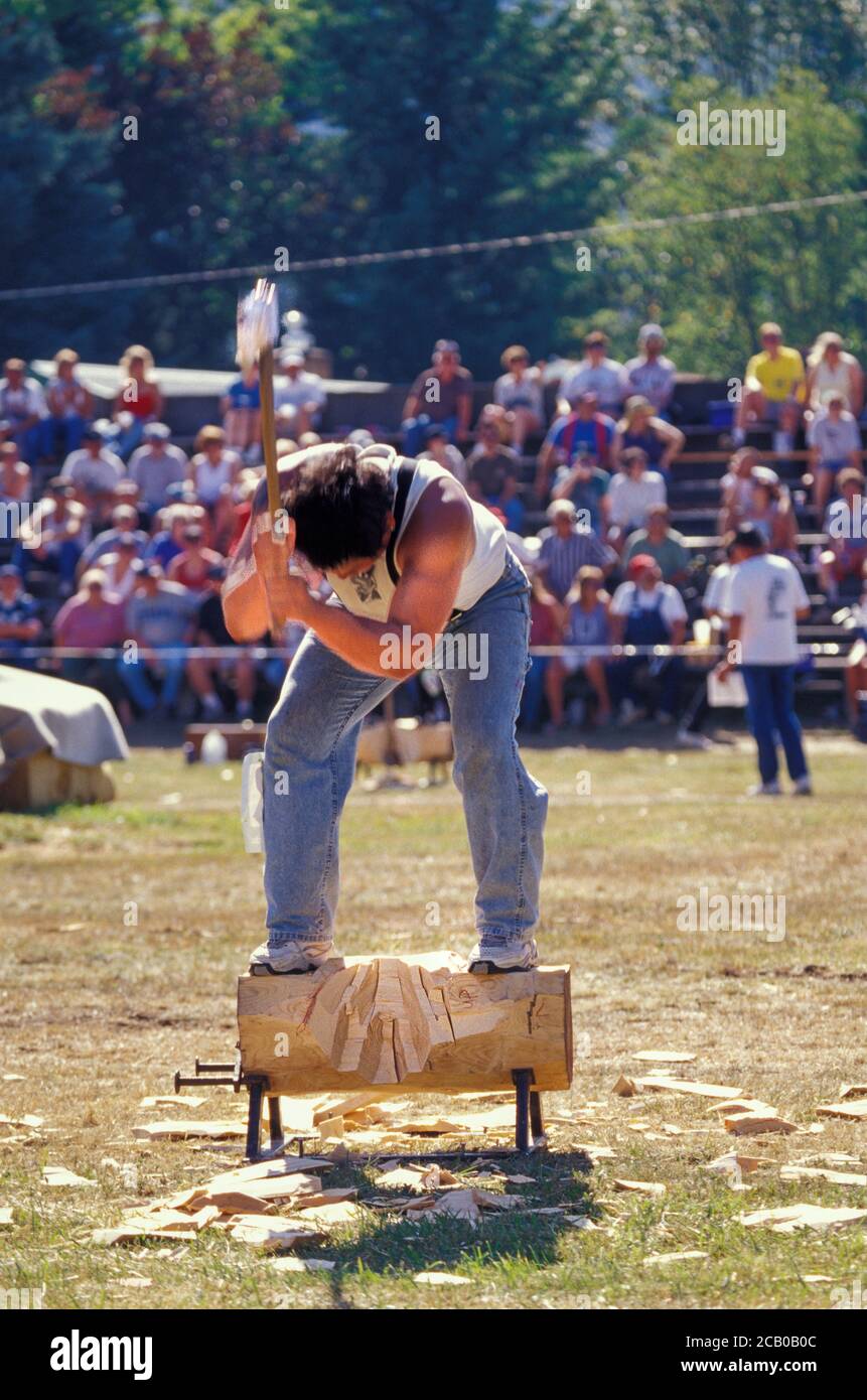Logging rodeo hi-res stock photography and images - Alamy