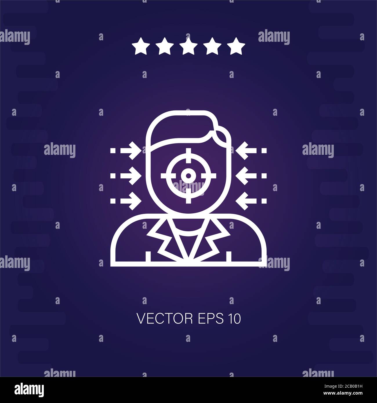 businessman vector icon modern illustration Stock Vector Image & Art ...