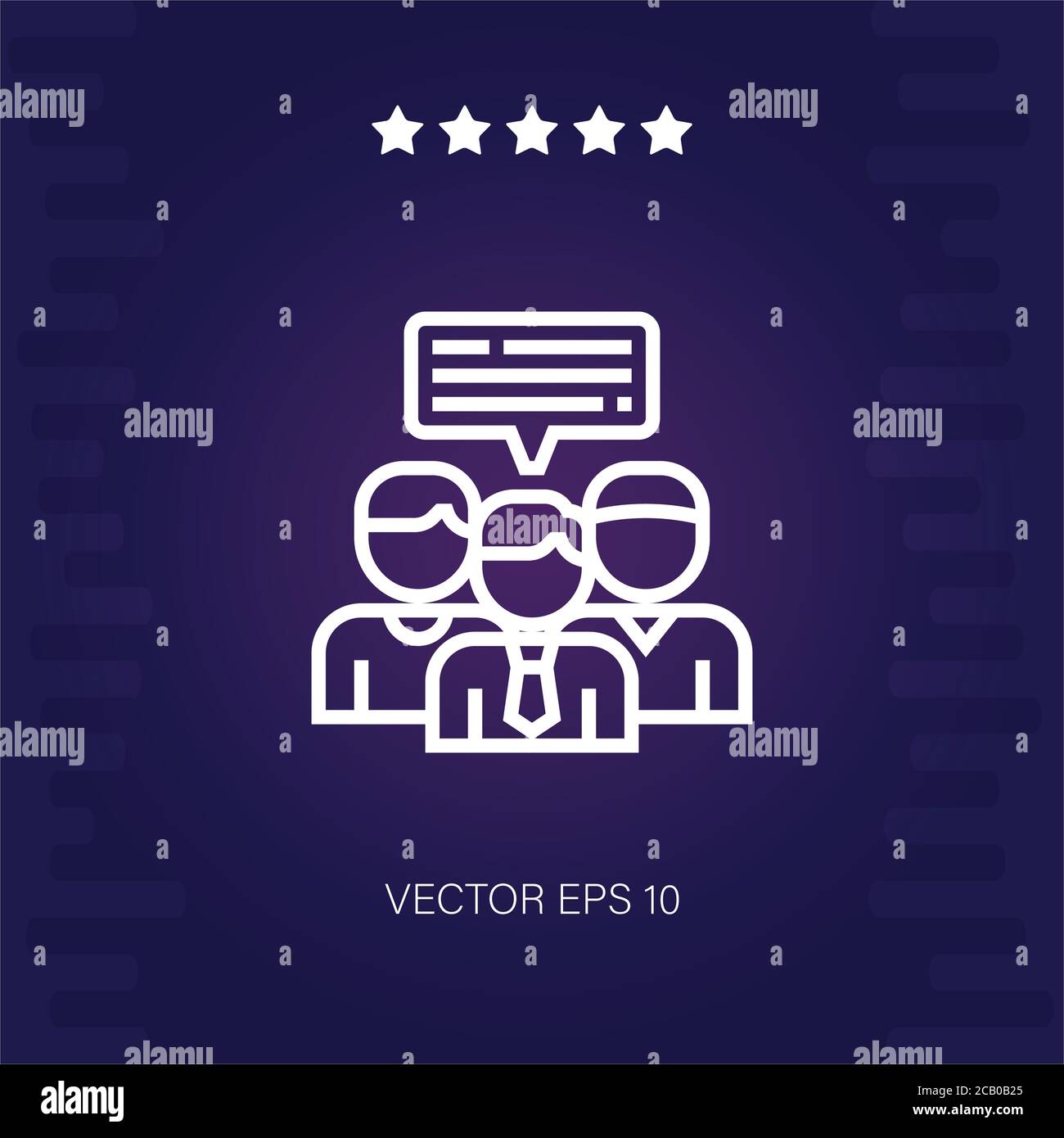 group vector icon modern illustration Stock Vector Image & Art - Alamy