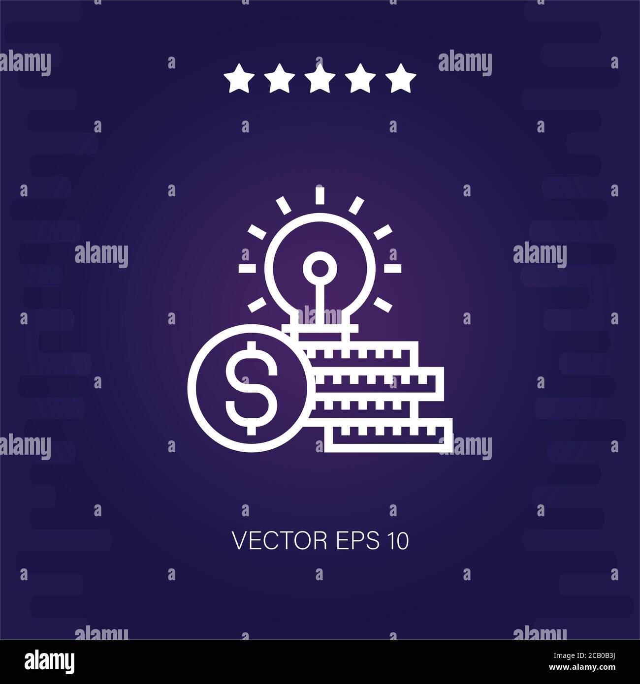 coins vector icon modern illustration Stock Vector Image & Art - Alamy