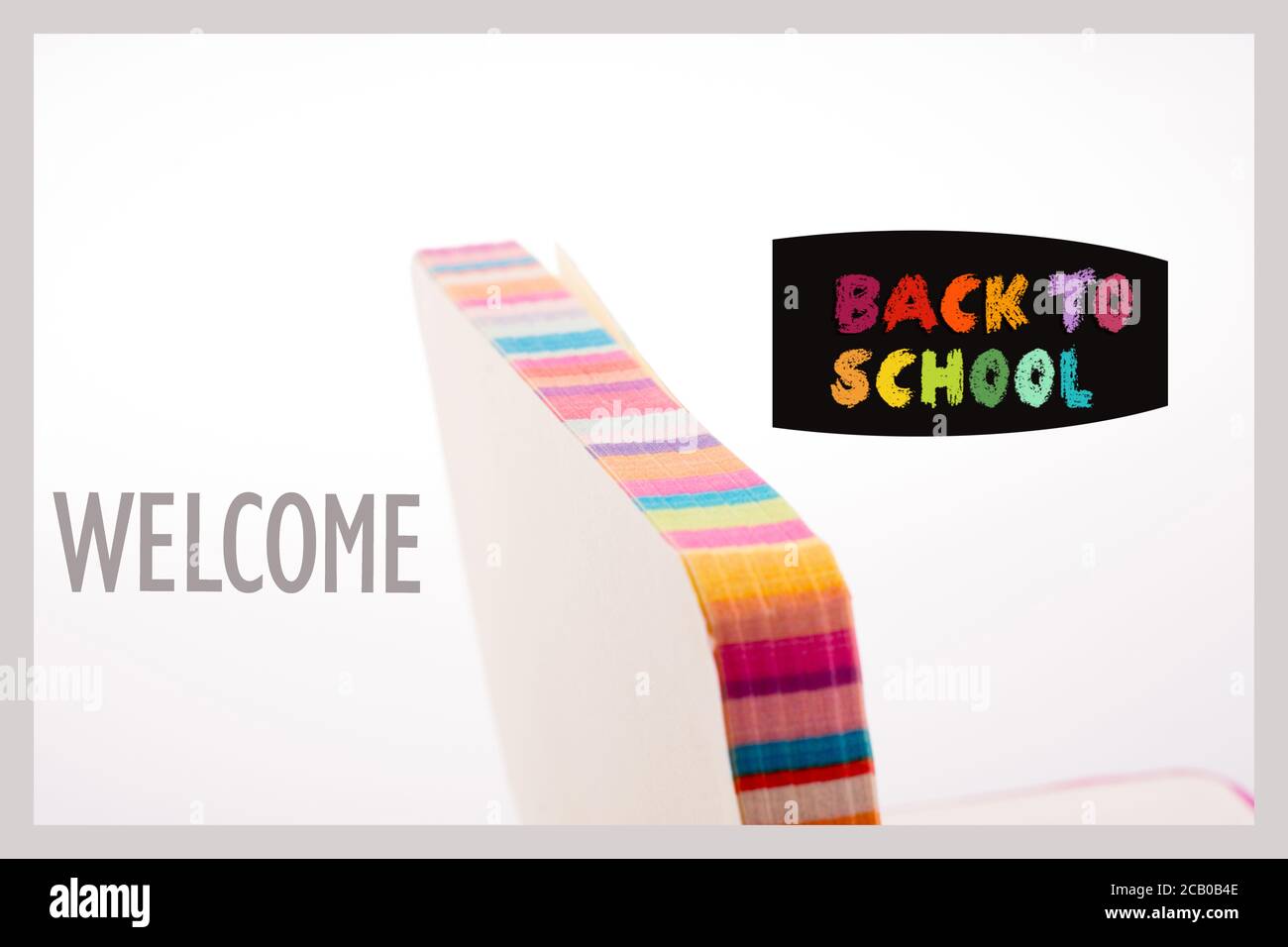 Back to school, education background for invitation, promotion poster ...