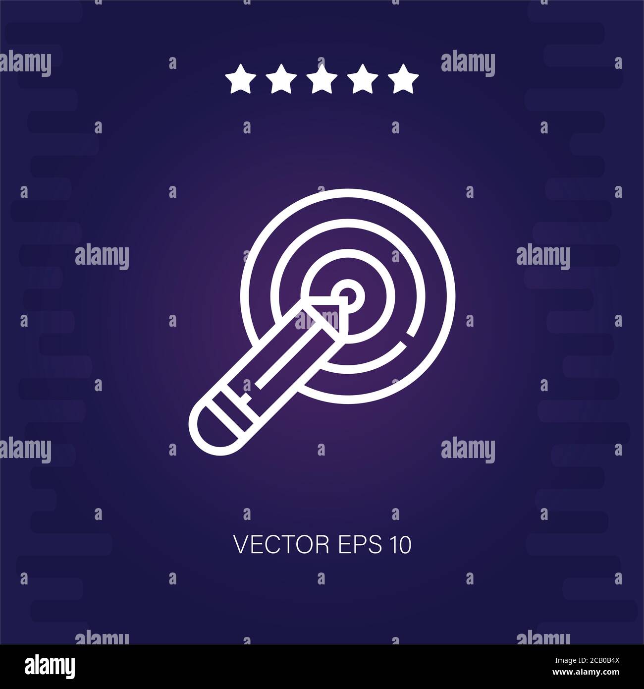 strategy vector icon modern illustration Stock Vector Image & Art - Alamy