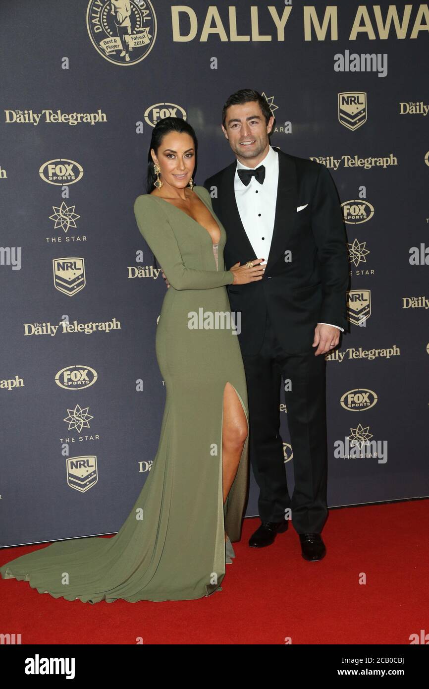 Terry Biviano and Anthony Minichiello arrive on the red carpet for the ...