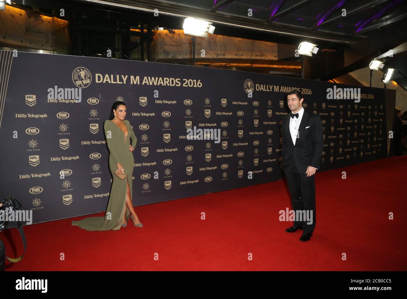 Terry Biviano and Anthony Minichiello arrive on the red carpet for the ...