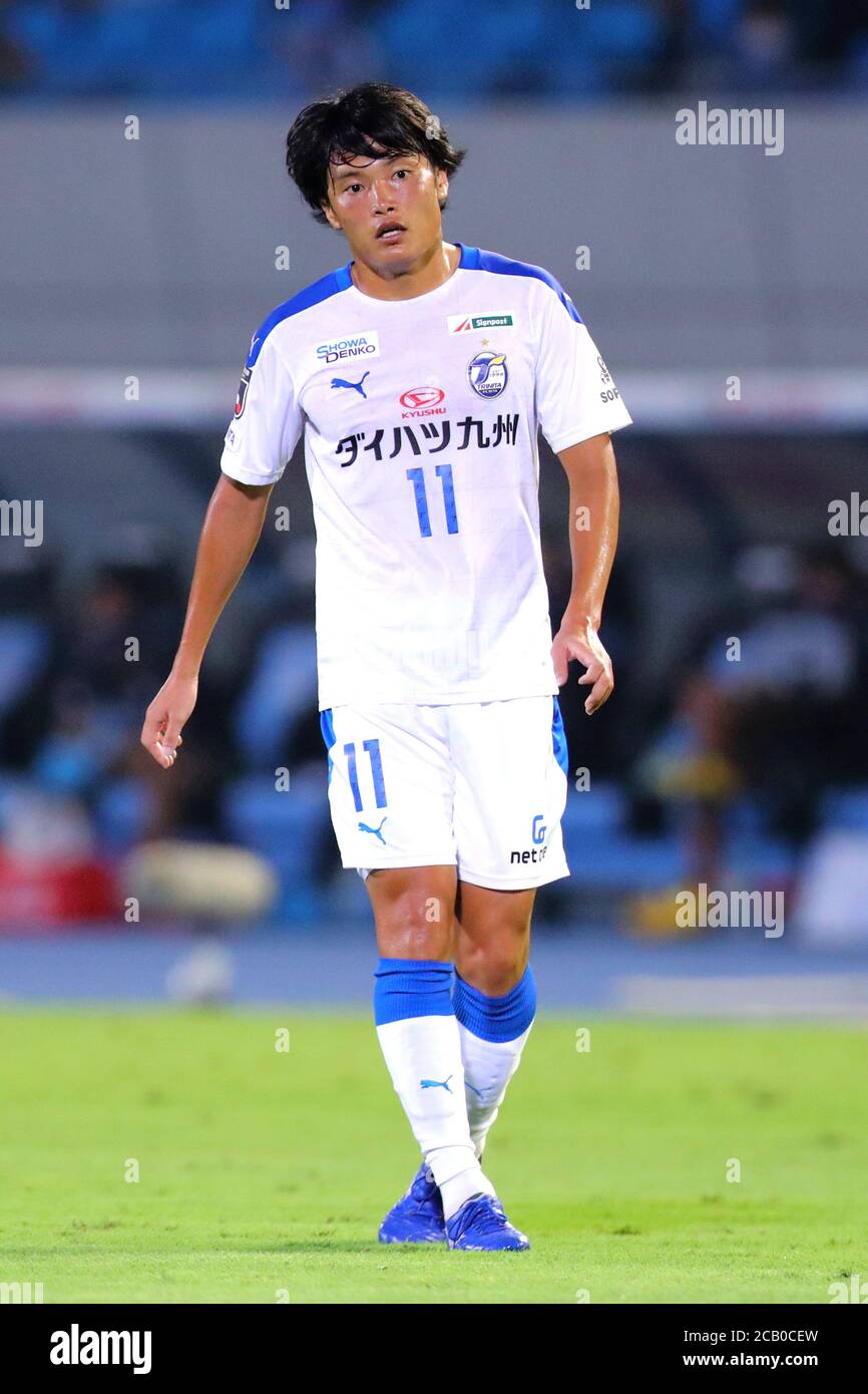 Kawasaki Todoroki Stadium, Kanagawa, Japan. 8th Aug, 2020. Tatsuya ...