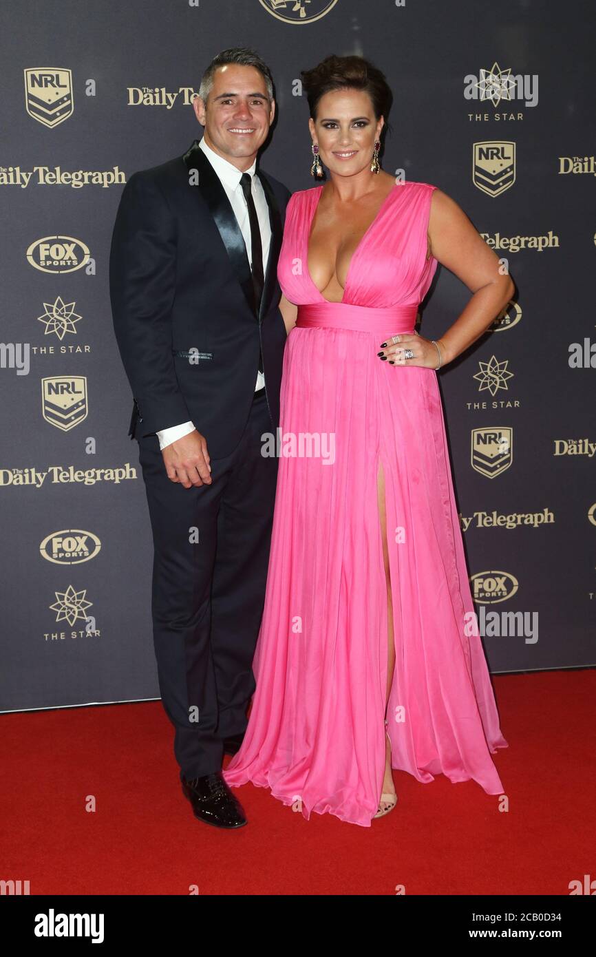 Brisbane Broncos star Corey Parker and wife Margaux Parker arrive on ...