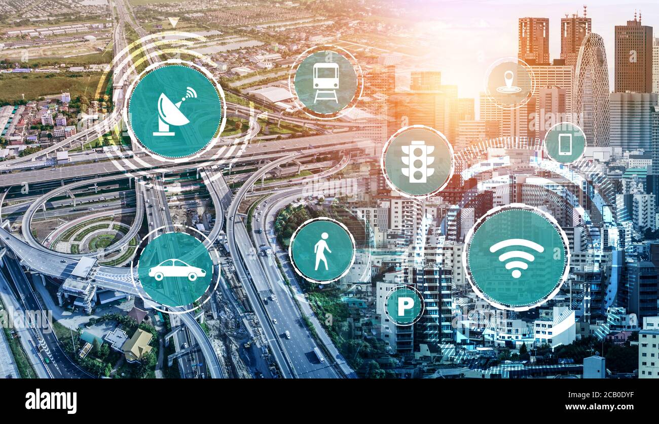 Smart parking sensor hi-res stock photography and images - Alamy