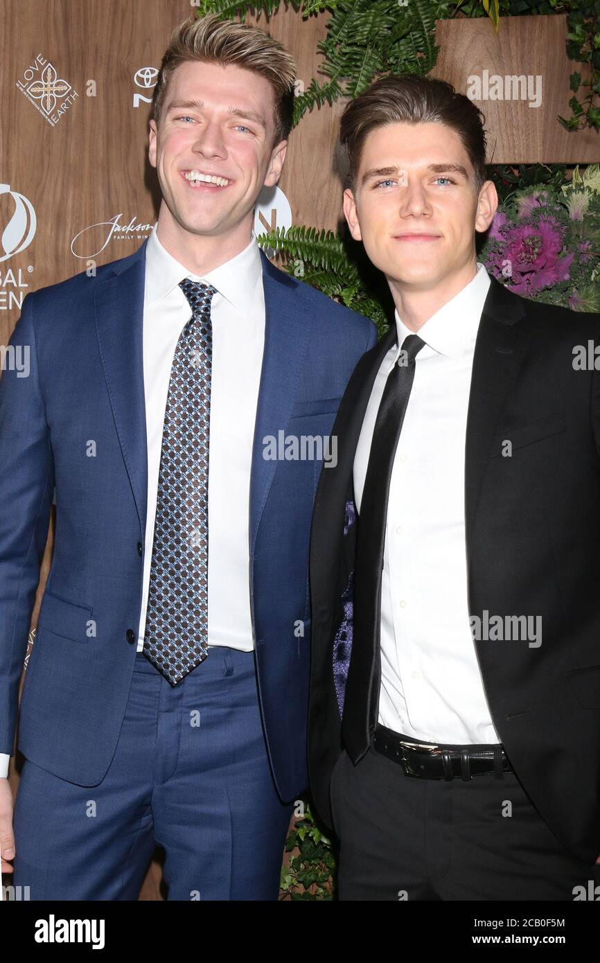 LOS ANGELES - FEB 20: Collins Key, Devan Key at the Global Green 2019 ...