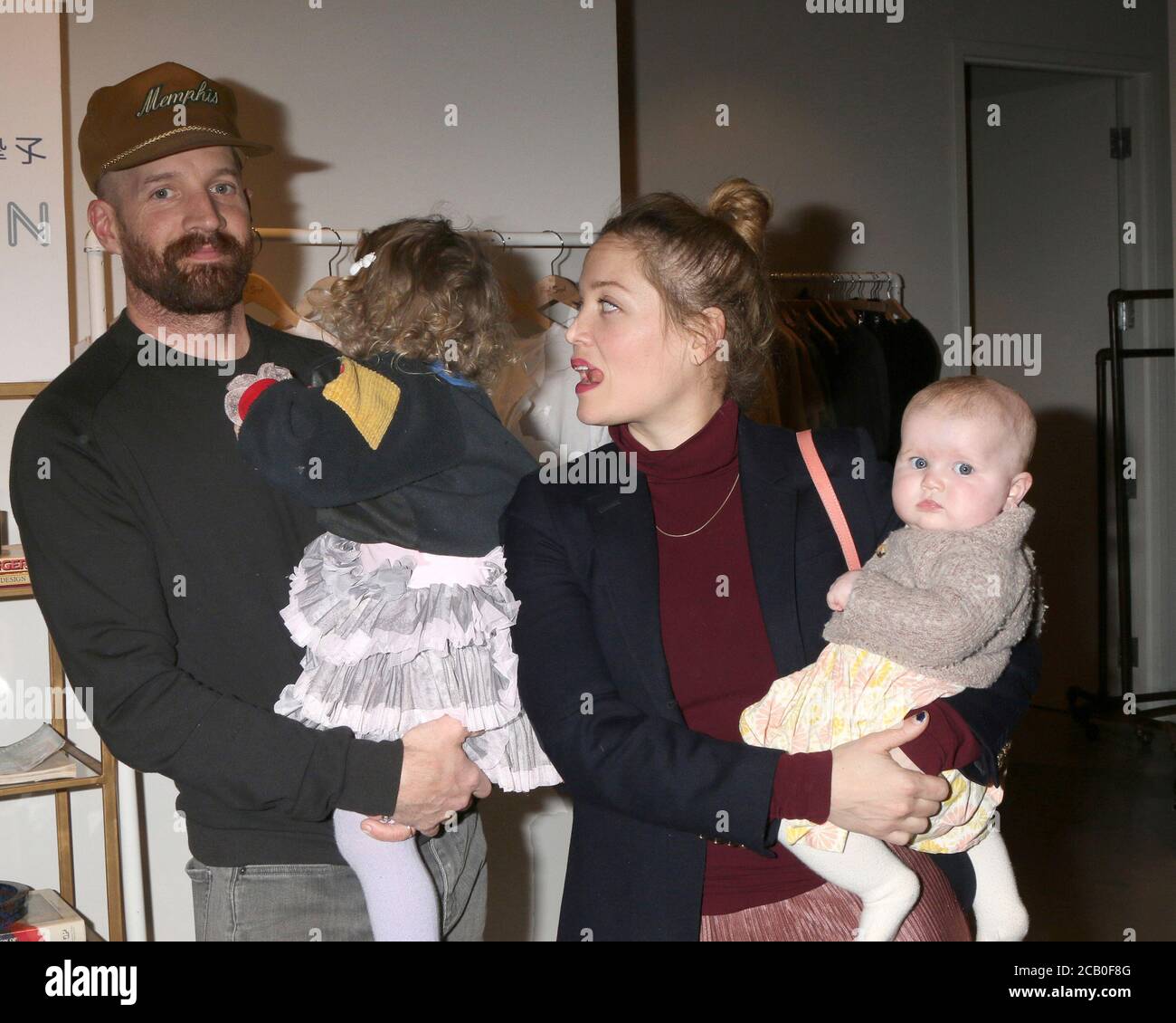 LOS ANGELES - FEB 18: Cole Maness, Shane Maness, Erika Christensen ...