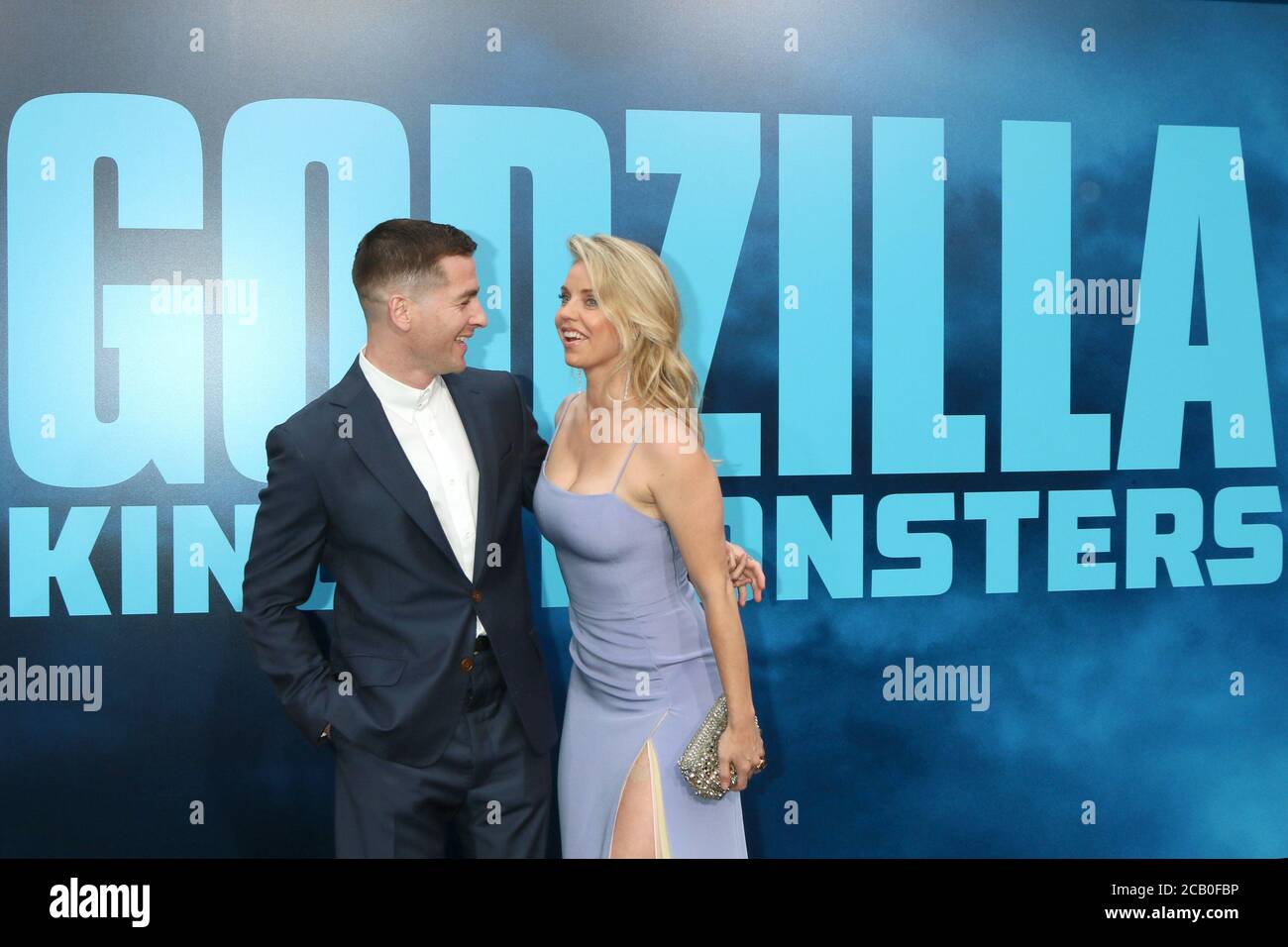 LOS ANGELES - MAY 18: Zach Shields, Kelli Garner at the "Godzilla: King ...
