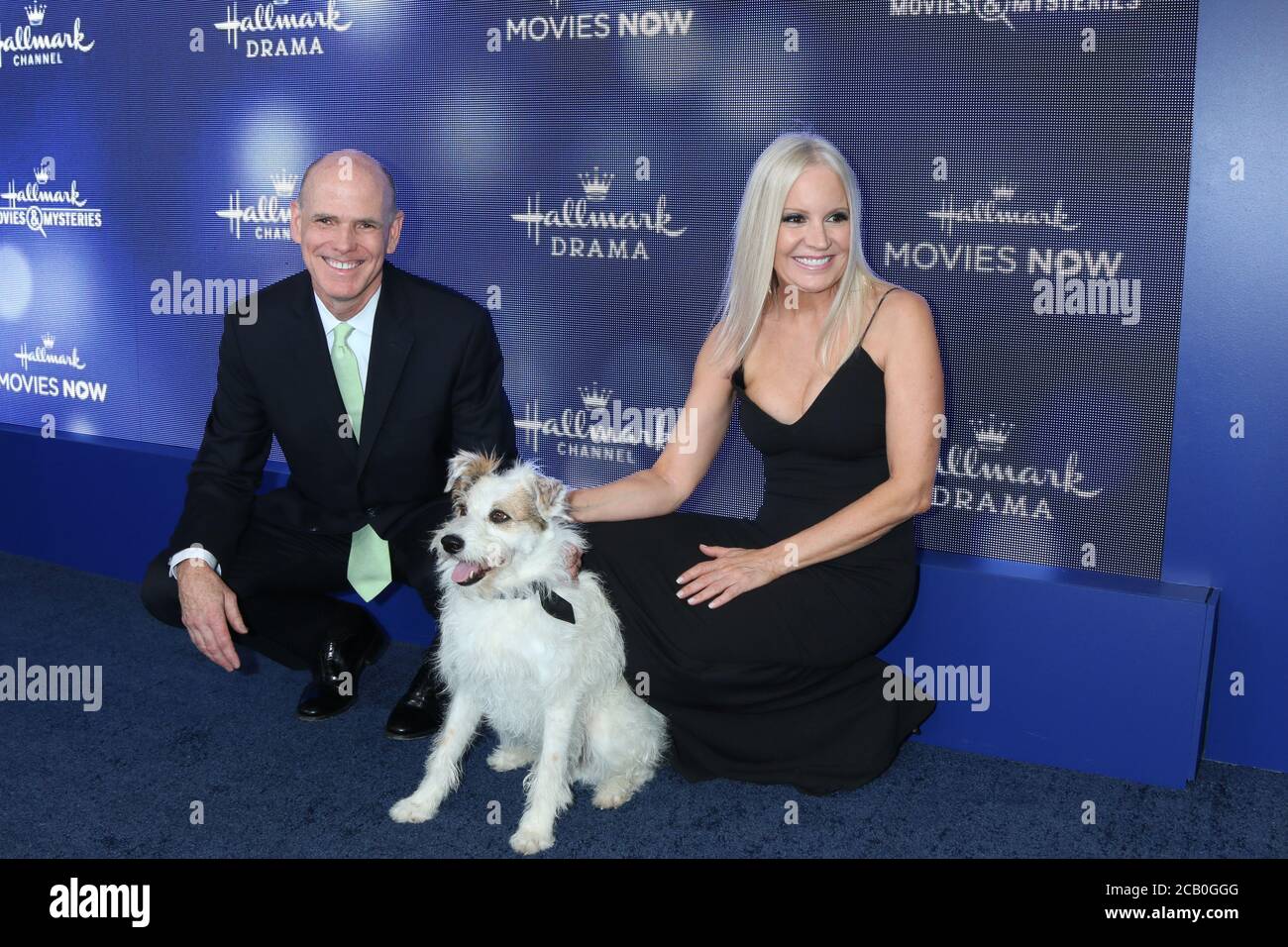 LOS ANGELES - JUL 26: William J Abbott, Michelle Vicary at the Hallmark ...