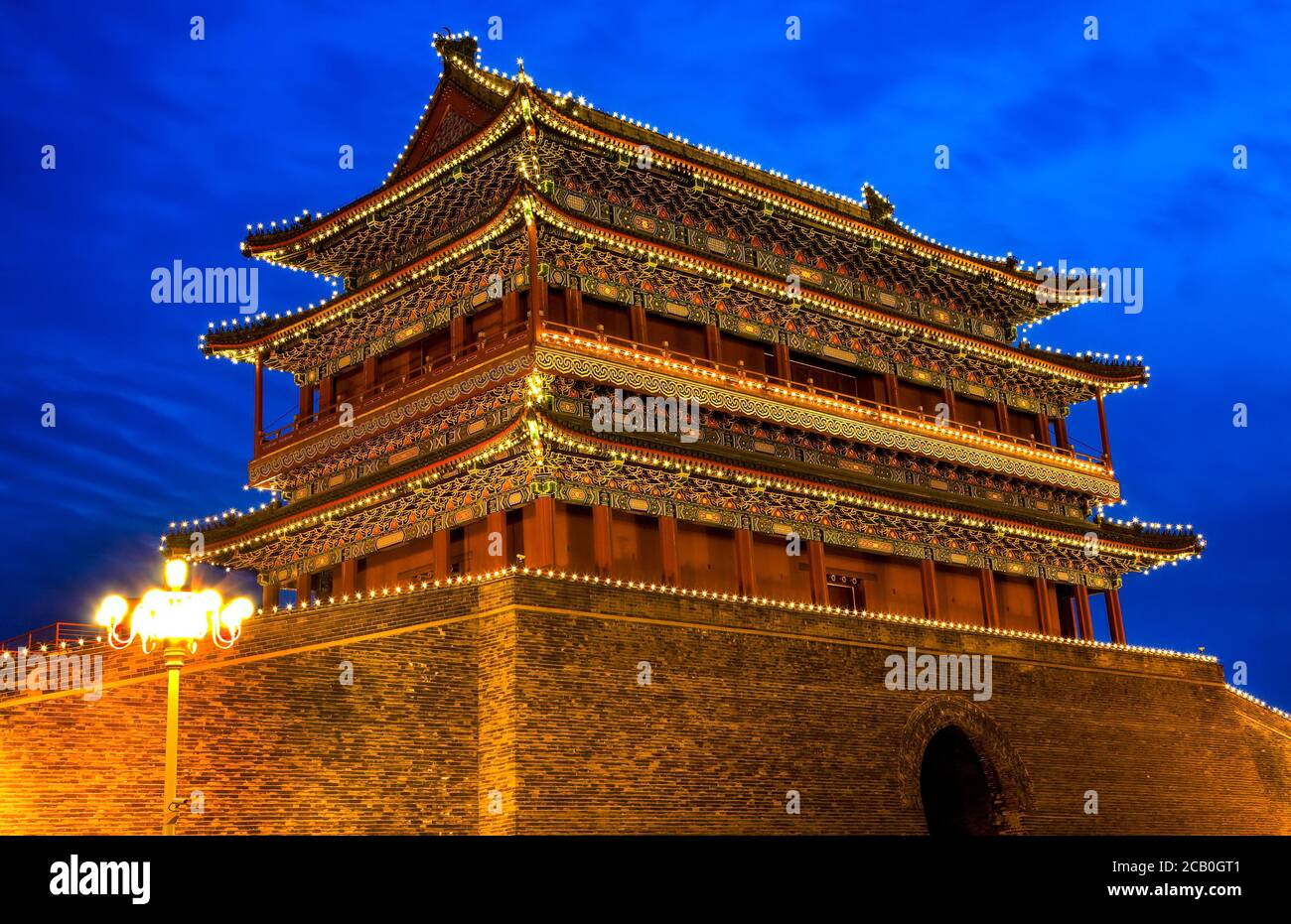 Qianment gate hi-res stock photography and images - Alamy
