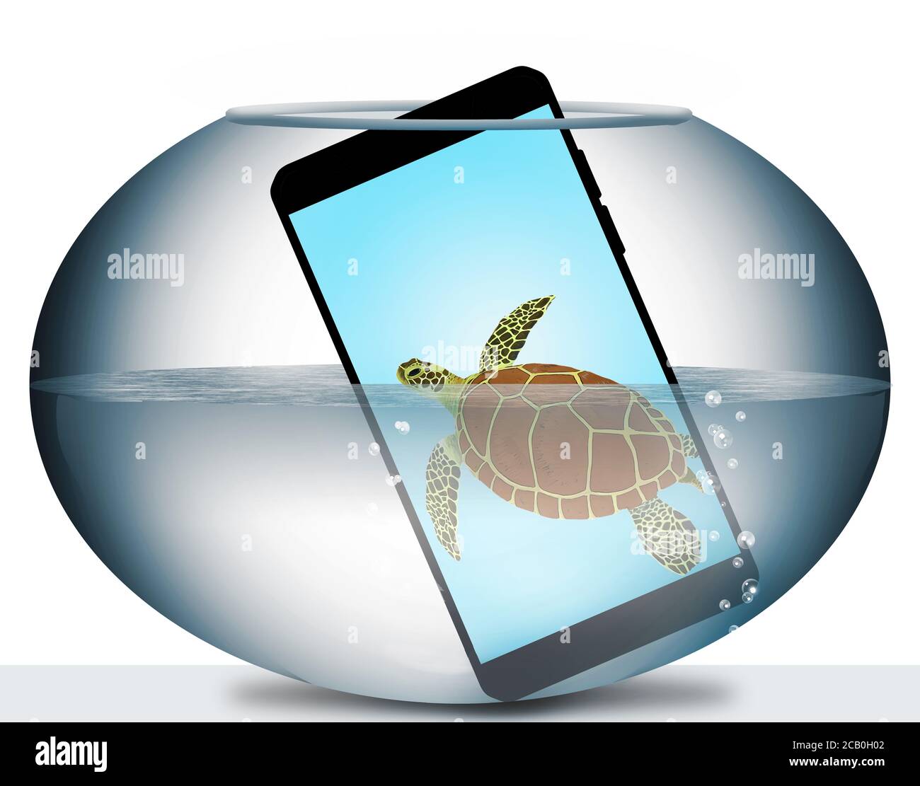 Broken fish bowl hi-res stock photography and images - Alamy