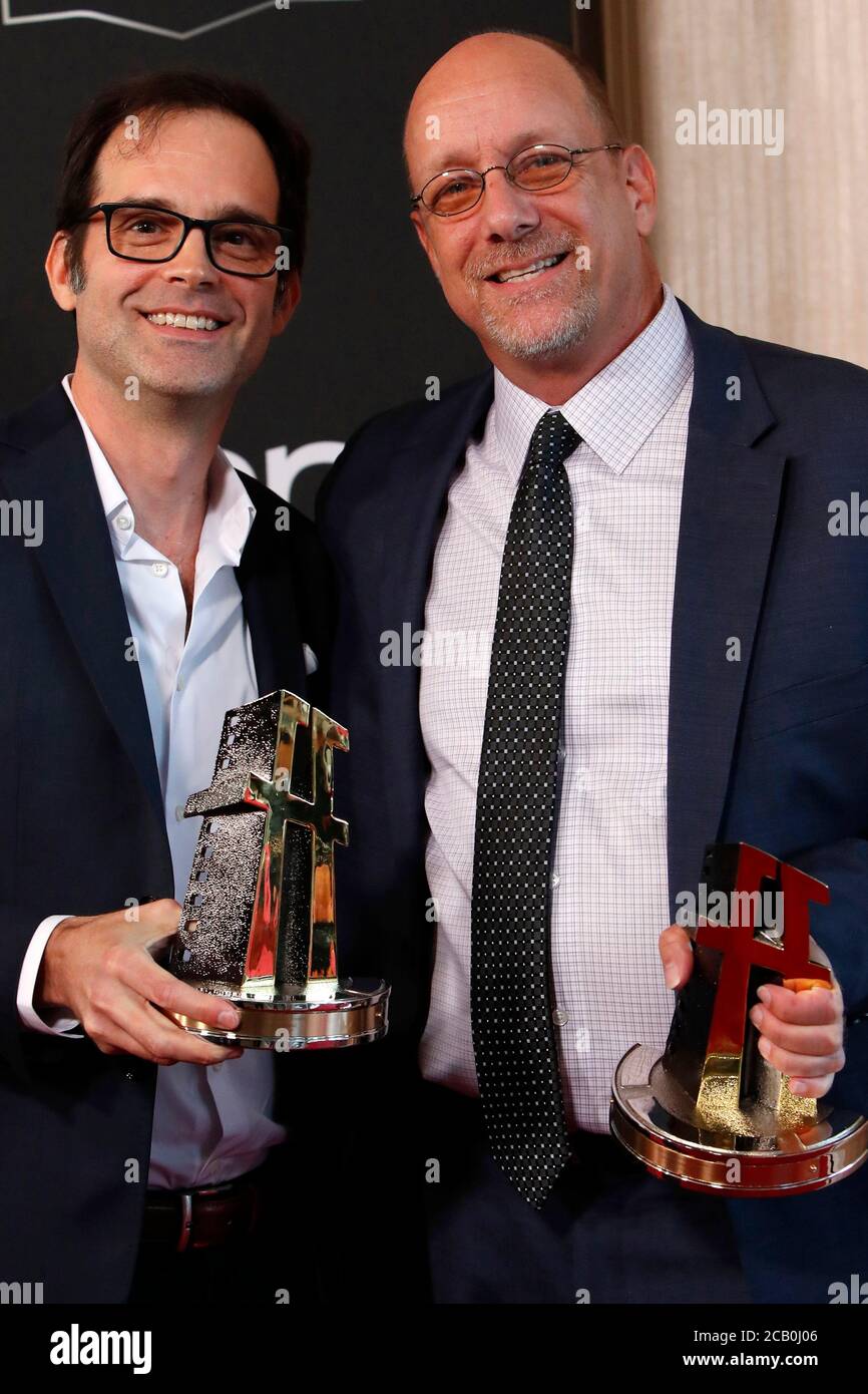 LOS ANGELES - NOV 3: Andrew Buckland, Mike McCusker at the Hollywood ...