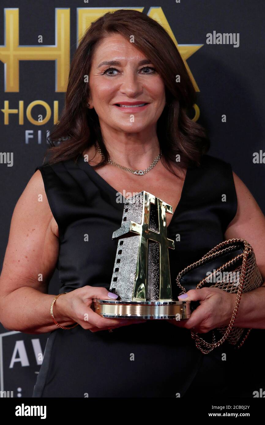 LOS ANGELES - NOV 3: Elizabeth Yianni-Georgiou at the Hollywood Film ...