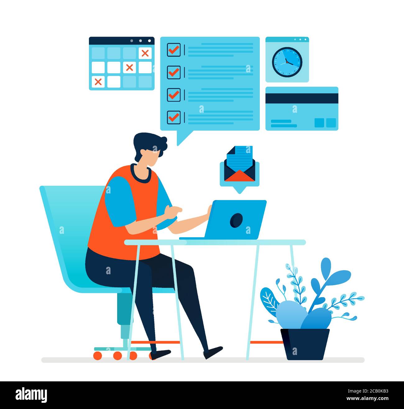 Casual jobs Stock Vector Images - Alamy