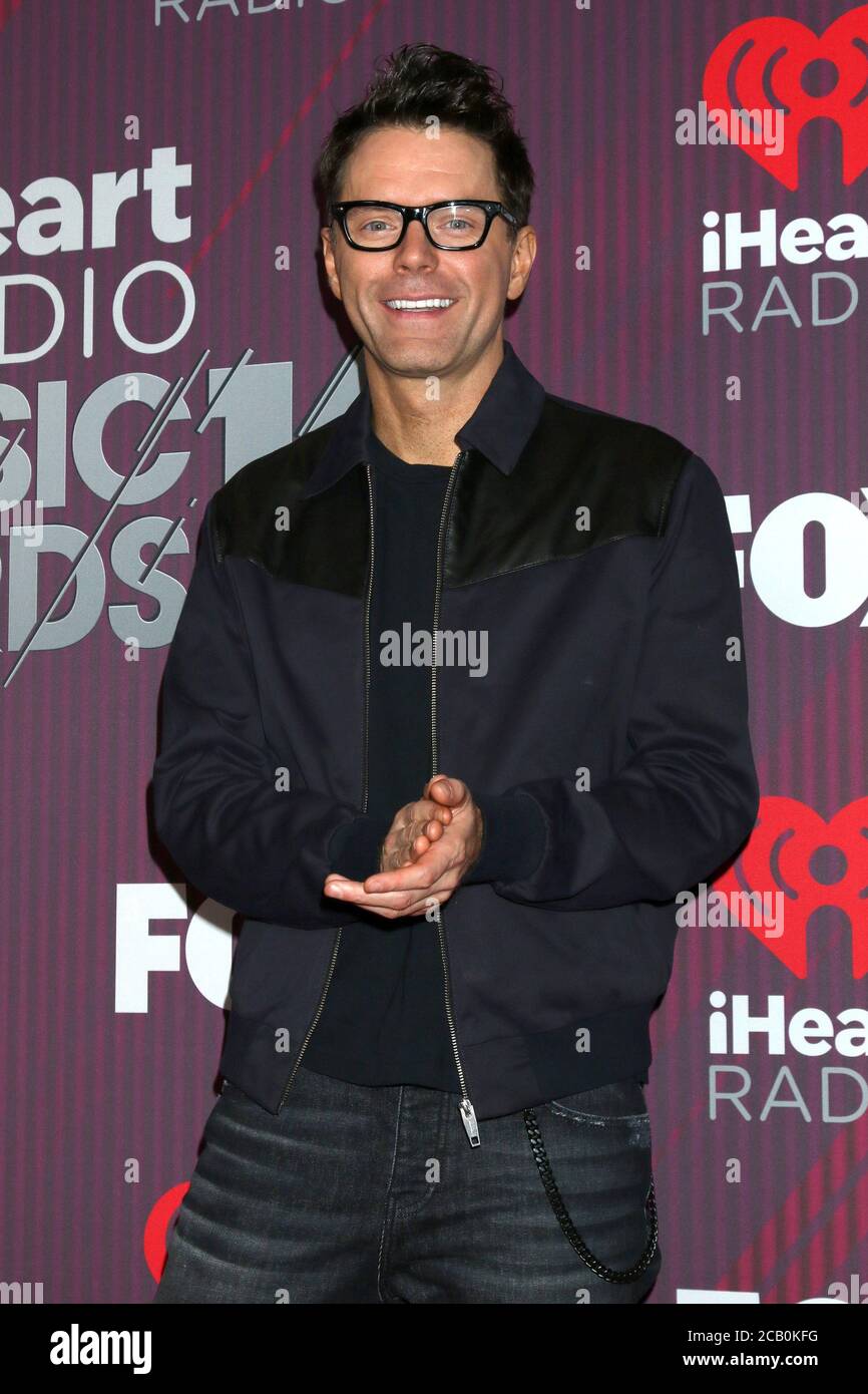 LOS ANGELES - MAR 14: Bobby Bones, Bobby Estell at the iHeart Radio ...