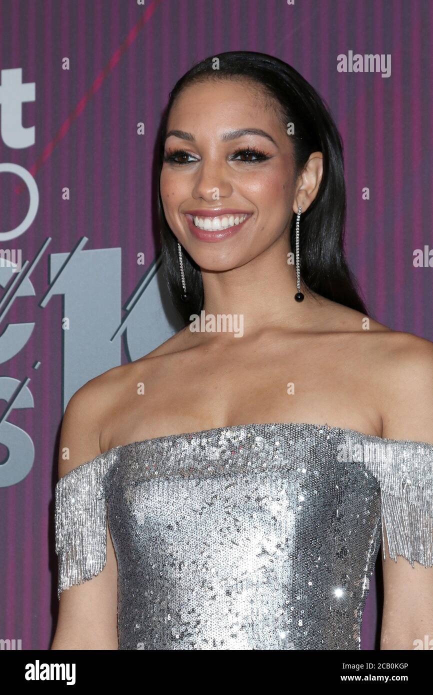 LOS ANGELES - MAR 14: Corinne Foxx, Corinne Marie Bishop at the iHeart ...