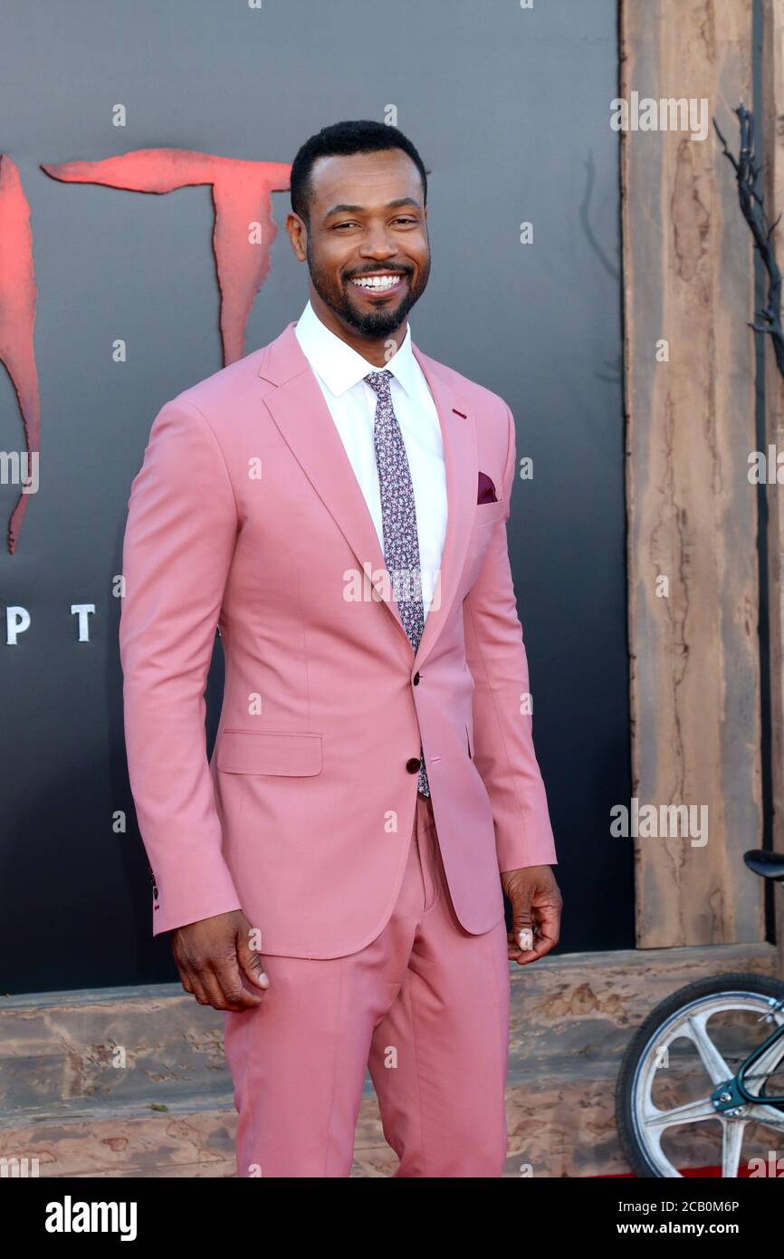 LOS ANGELES - AUG 26: Isaiah Mustafa at the "It Chapter Two" Premiere ...