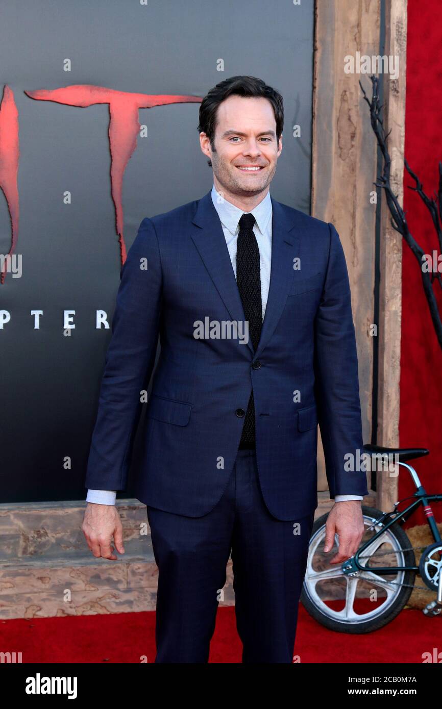 LOS ANGELES - AUG 26: Bill Hader at the "It Chapter Two" Premiere at ...