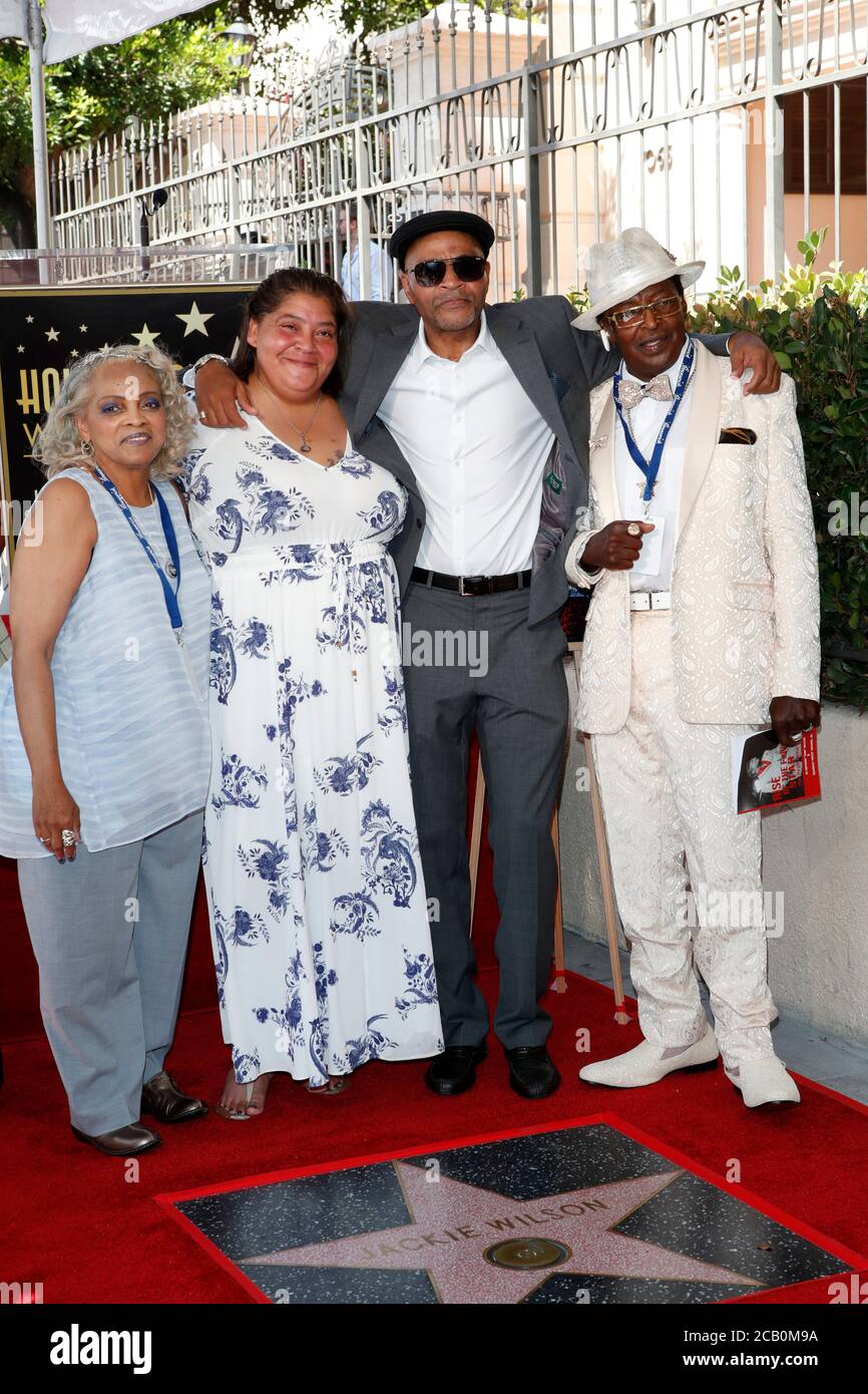 LOS ANGELES - SEP 4: Sabrina Wilson, Li-Nie Wilson, John Wilson ...