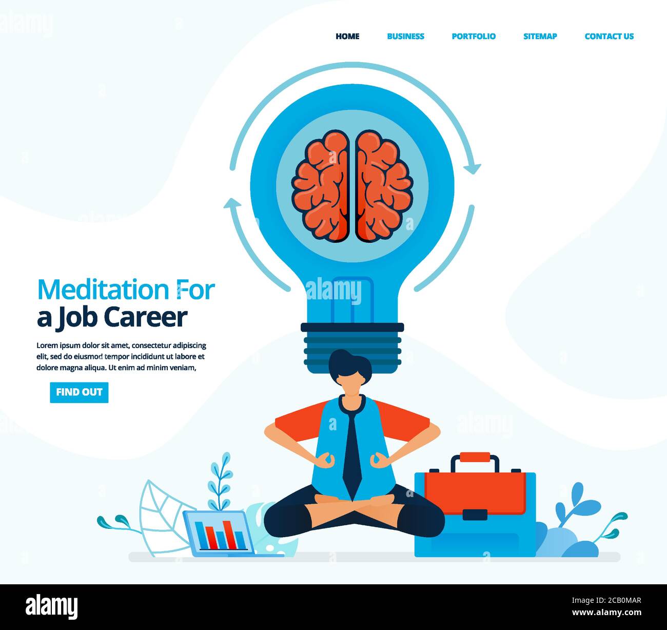 Brain brainstorming cartoon knowledge hi-res stock photography and ...