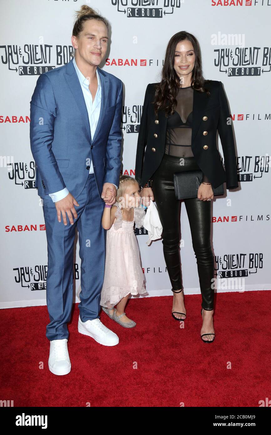 LOS ANGELES - OCT 15: Jason Mewes, dughter, Jordan Monsanto at the "Jay ...