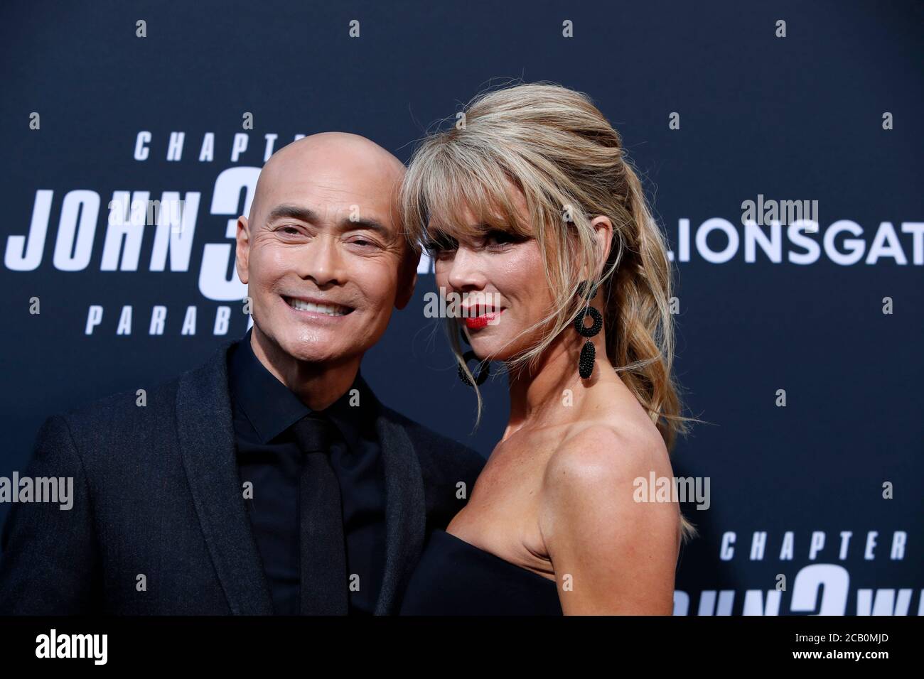 LOS ANGELES - MAY 15: Mark Dacascos, Julie Condra at the "John Wick ...