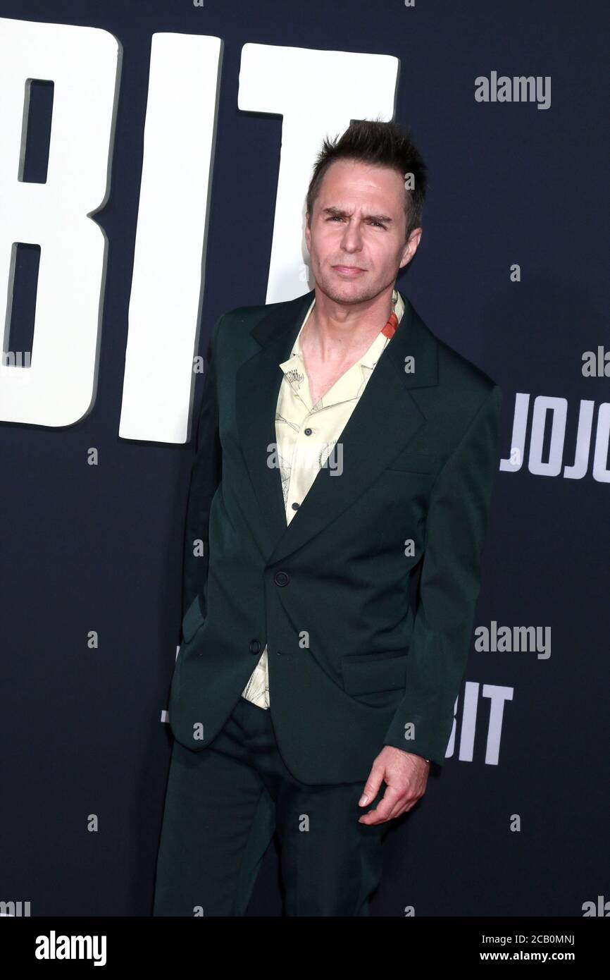 LOS ANGELES - OCT 15: Sam Rockwell at the "Jojo Rabbit" Premiere at the ...