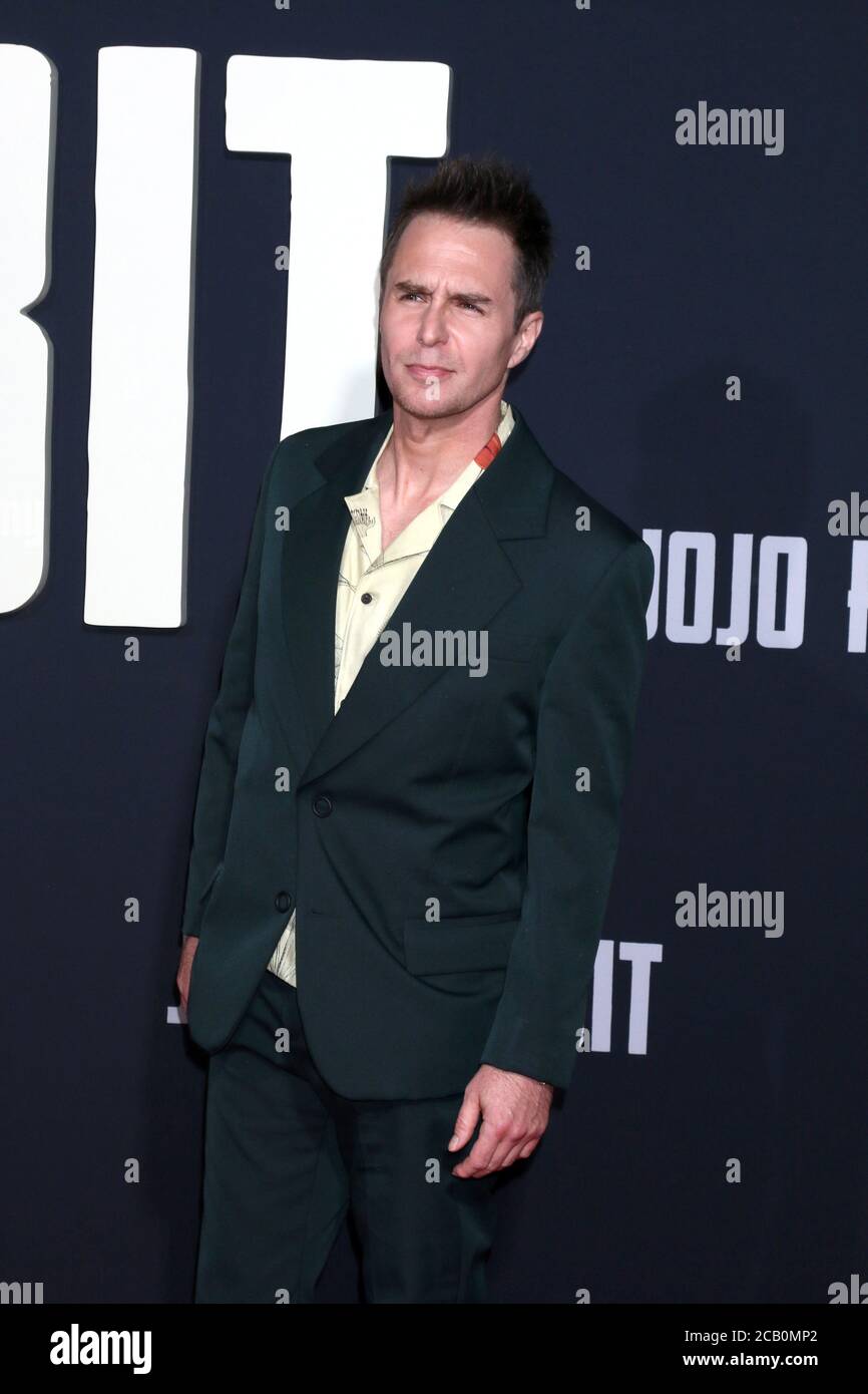 LOS ANGELES - OCT 15: Sam Rockwell at the "Jojo Rabbit" Premiere at the ...