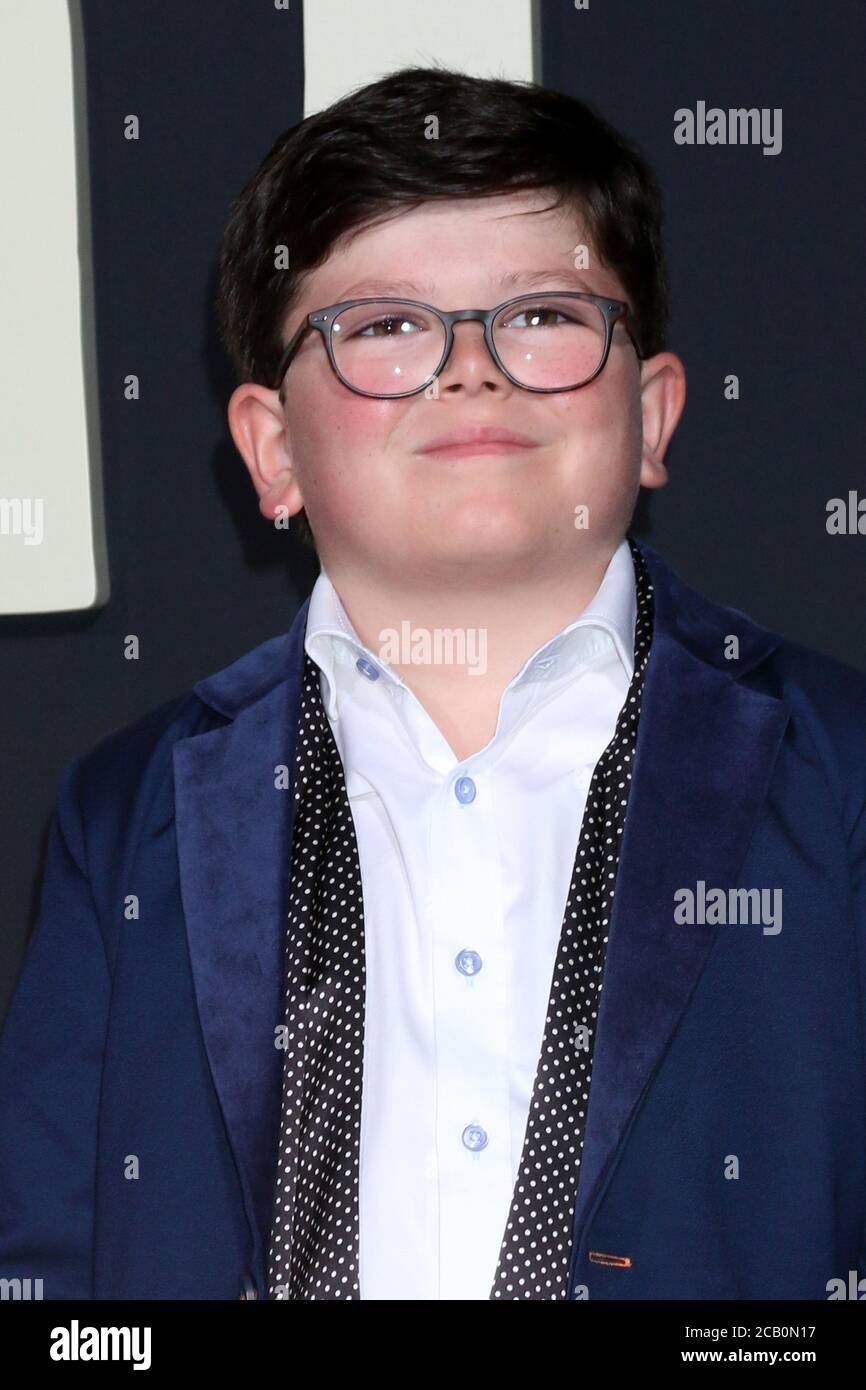 LOS ANGELES - OCT 15: Archie Yates at the "Jojo Rabbit" Premiere at the ...