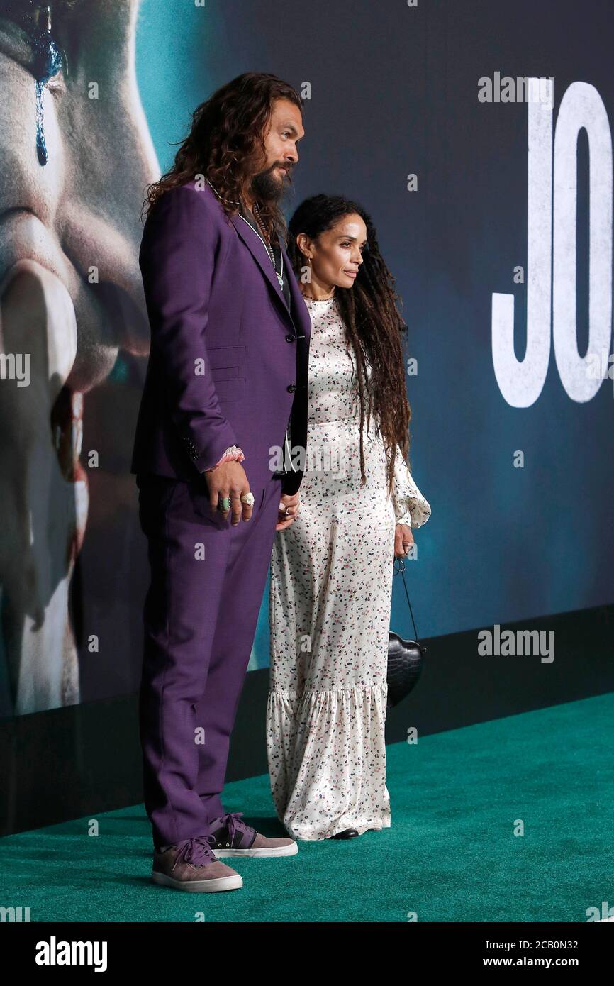 LOS ANGELES - SEP 28: Jason Momoa, Lisa Bonet at the "Joker" Premiere ...