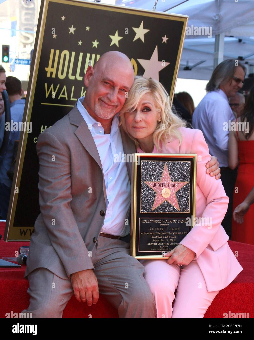 LOS ANGELES - SEP 12: Alan Nierob, Judith Light at the Judith Light ...