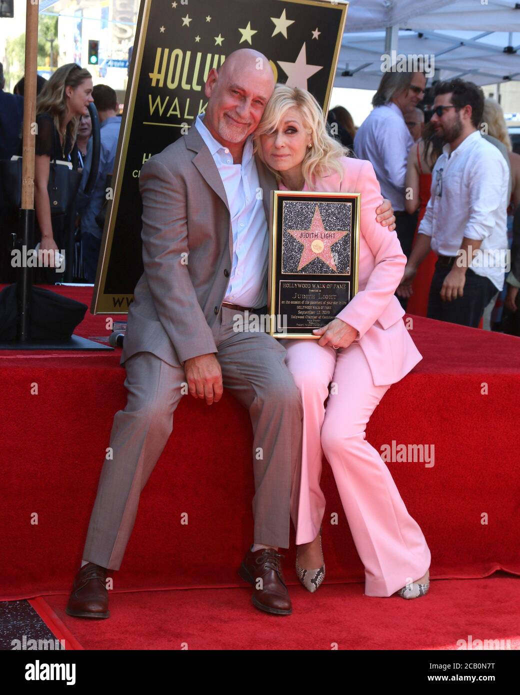 LOS ANGELES - SEP 12: Alan Nierob, Judith Light at the Judith Light ...