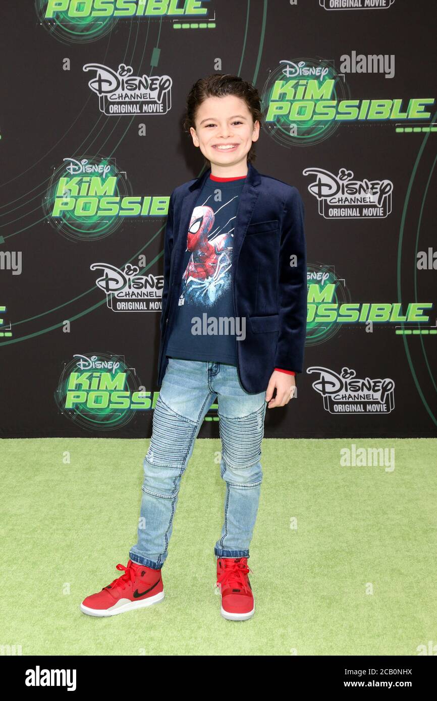 LOS ANGELES - FEB 12: Raphael Alejandro at the "Kim Possible" Premiere ...