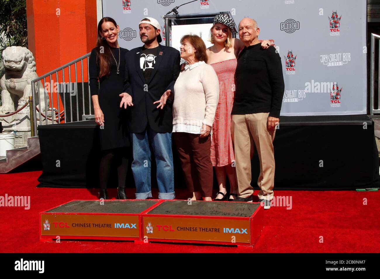 LOS ANGELES - OCT 14: Kevin Smith, Family at the Kevin Smith And Jason ...