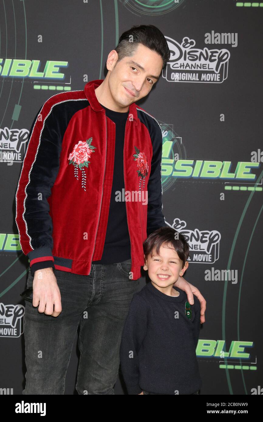LOS ANGELES - FEB 12: David Dastmalchian, son at the "Kim Possible ...