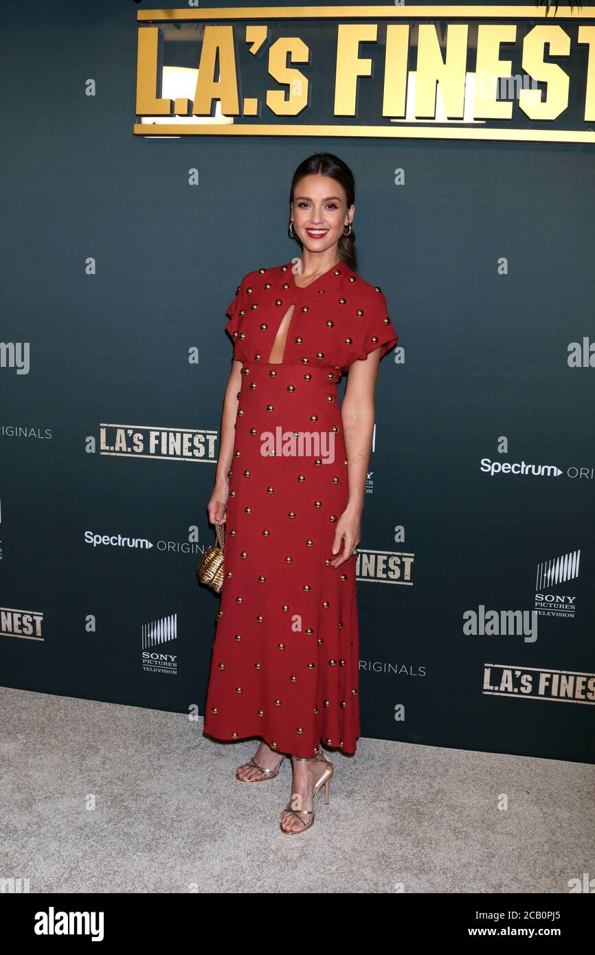 LOS ANGELES - MAY 10: Jessica Alba at the "L.A.'s Finest" TV Show ...