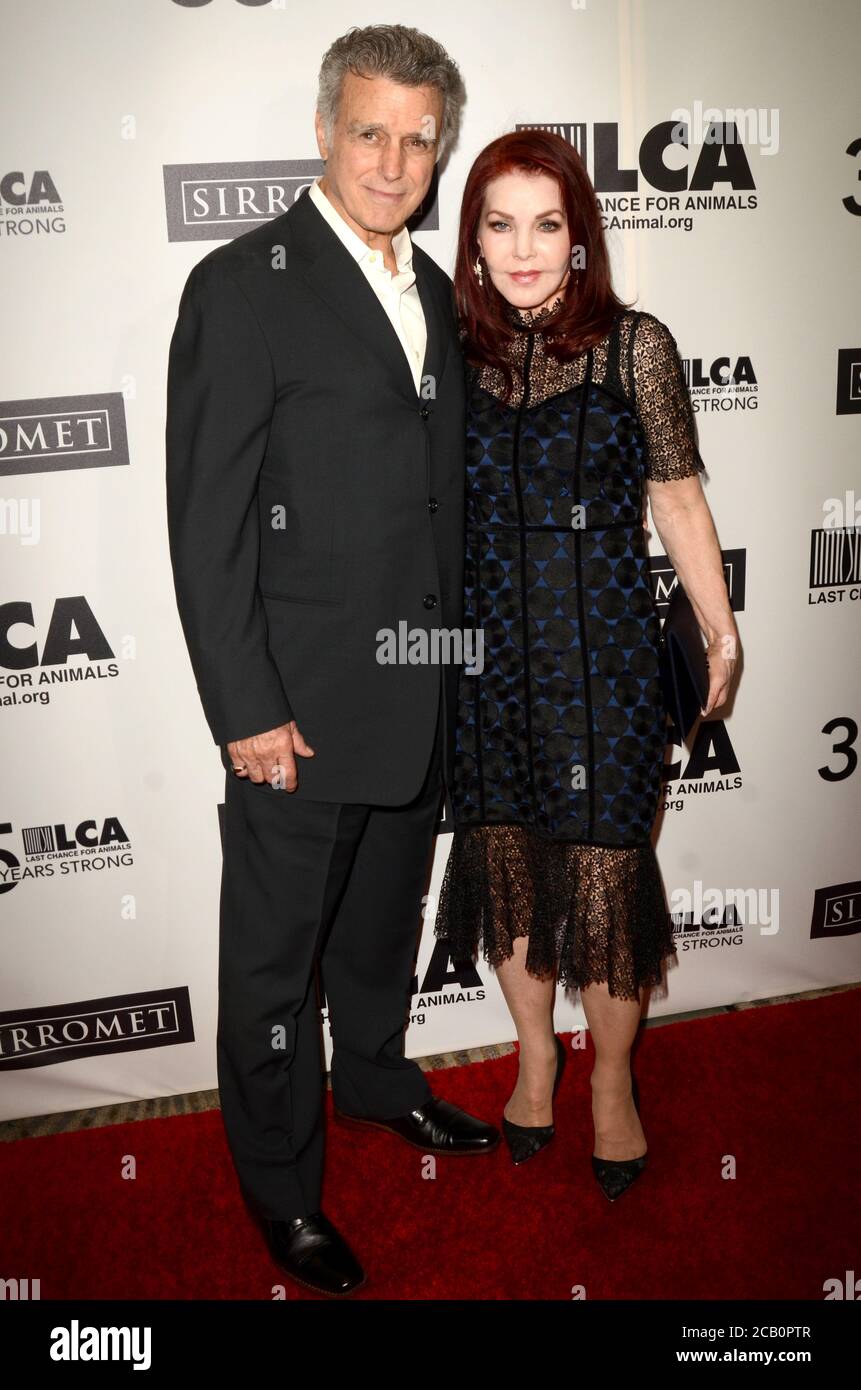 LOS ANGELES - OCT 19: Chris DeRose, Priscilla Presley at the Last ...