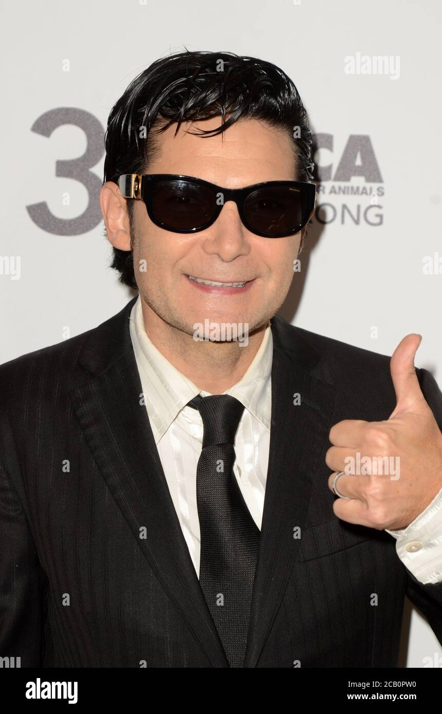 LOS ANGELES - OCT 19: Corey Feldman at the Last Chance for Animals ...
