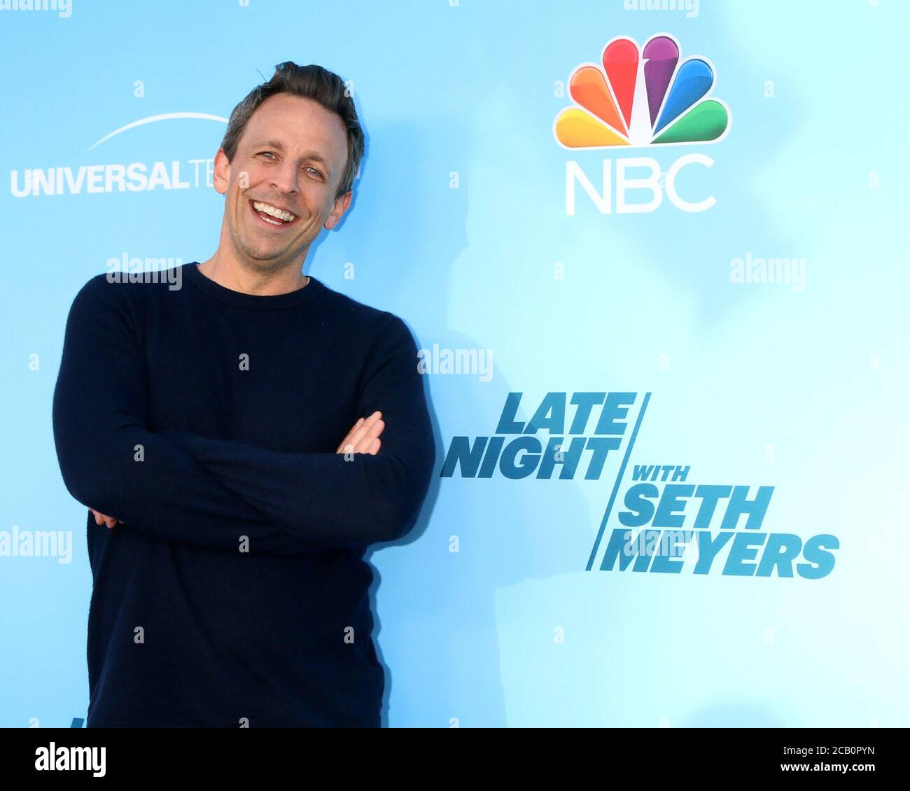 LOS ANGELES - MAY 17: Seth Meyers at the "Late Night with Seth Meyers ...