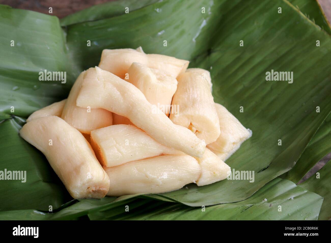 Tapai or Tape or Peuyeum are traditional food snack from indonesia ...