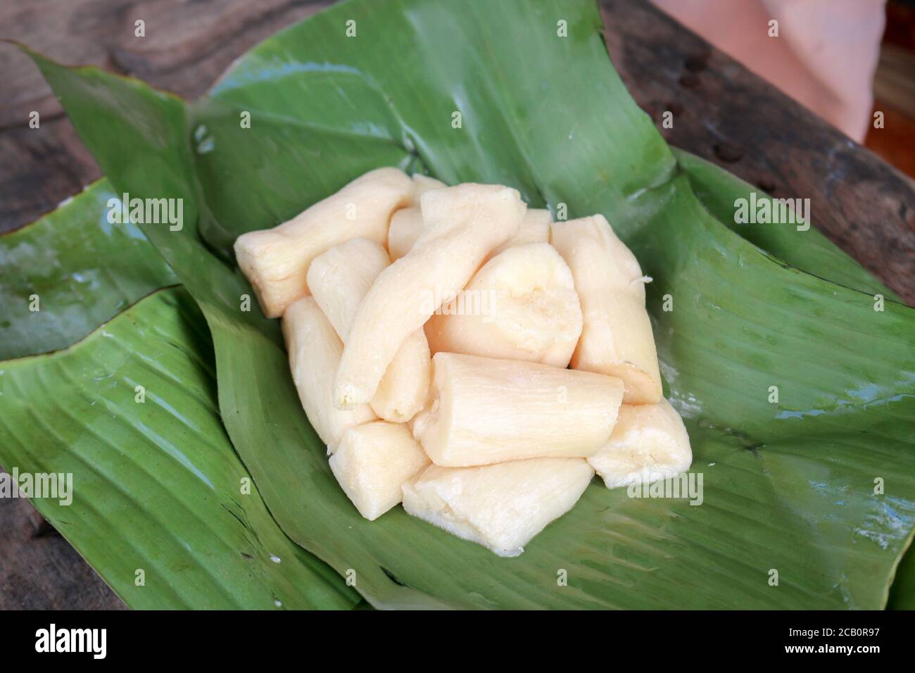 Tapai or Tape or Peuyeum are traditional food snack from indonesia ...