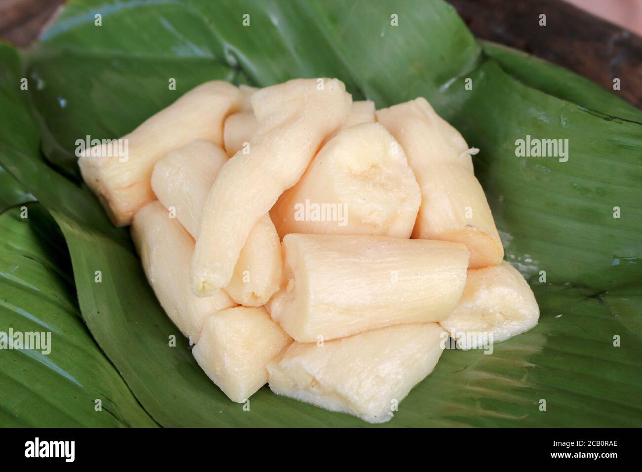 Tapai or Tape or Peuyeum are traditional food snack from indonesia ...
