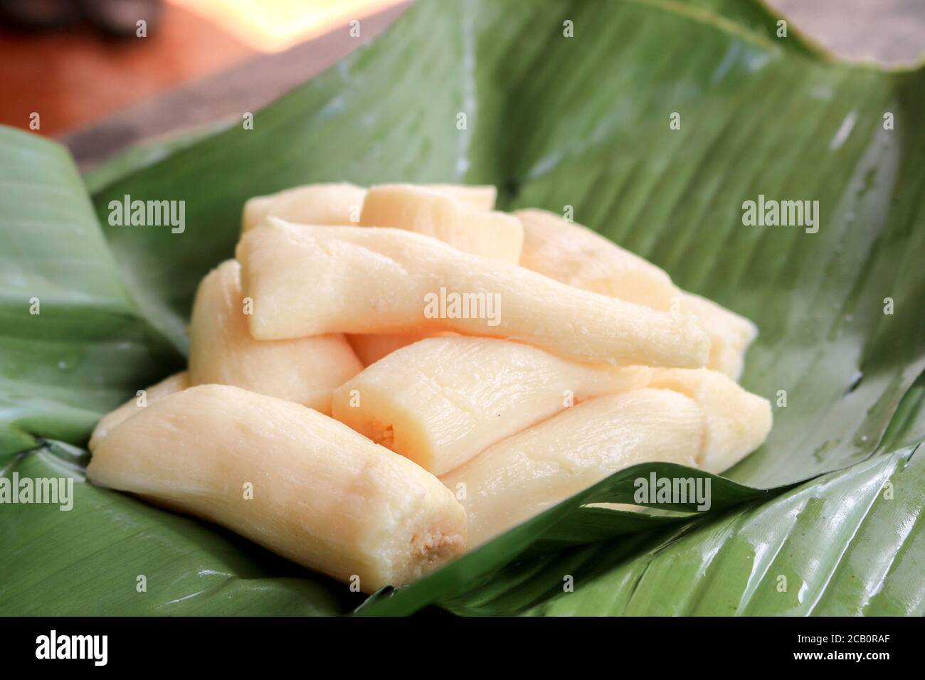 Tapai or Tape or Peuyeum are traditional food snack from indonesia ...