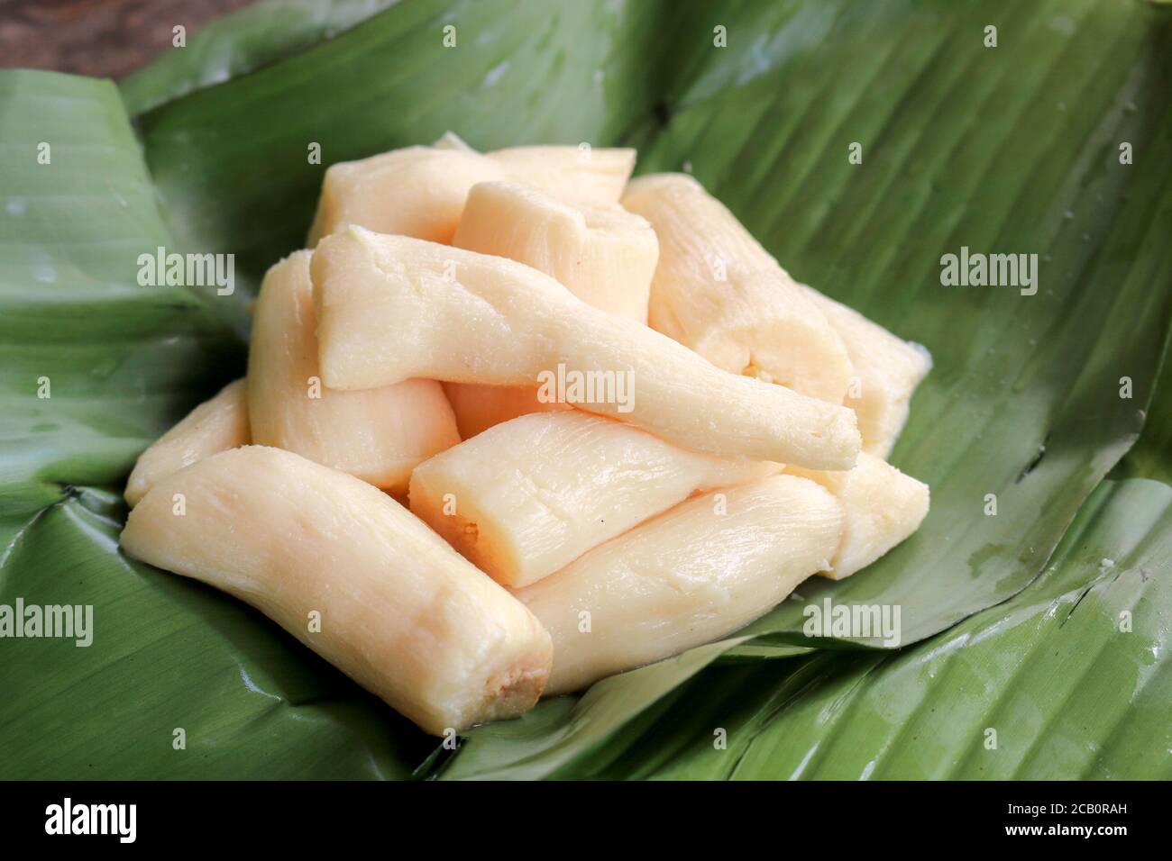 Tapai or Tape or Peuyeum are traditional food snack from indonesia ...