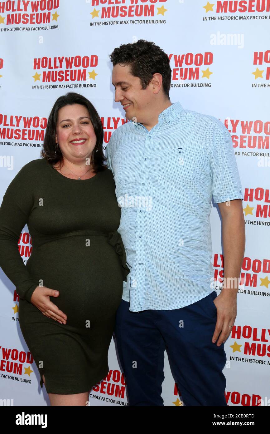 LOS ANGELES - APR 24: Katharine Luckinbill-Conner, Jeff Conner at the Lucille Ball Lobby Tribute ...